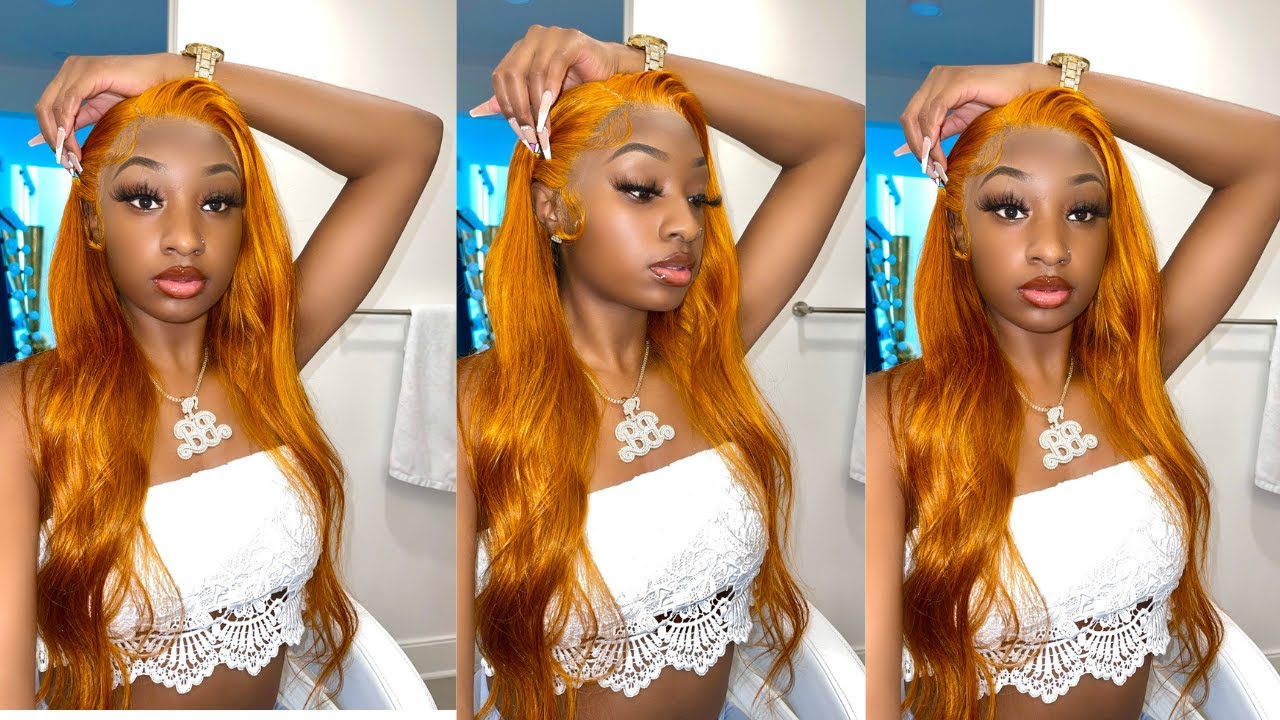 GINGER WIG INSTALL FT. TINASHE HAIR - YouTube