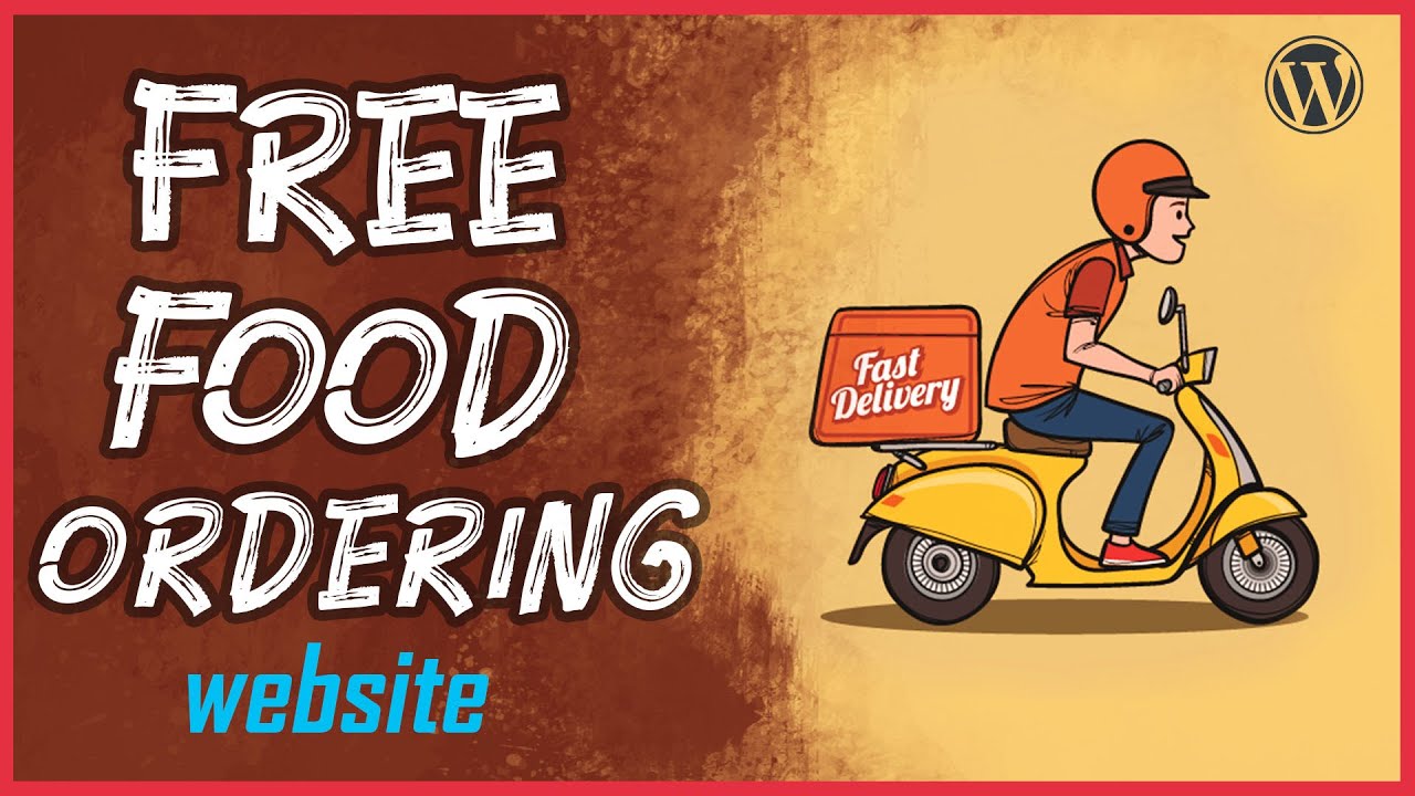 How to Make a FREE Online Food Ordering Website | Food Delivery website ...