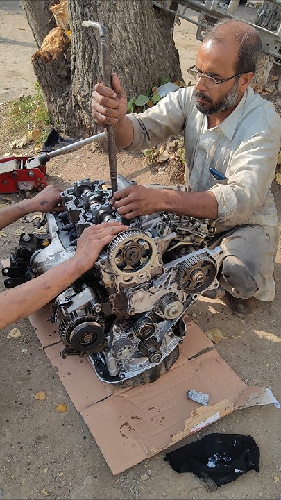 Rebuilding 2c engine #enginework - YouTube