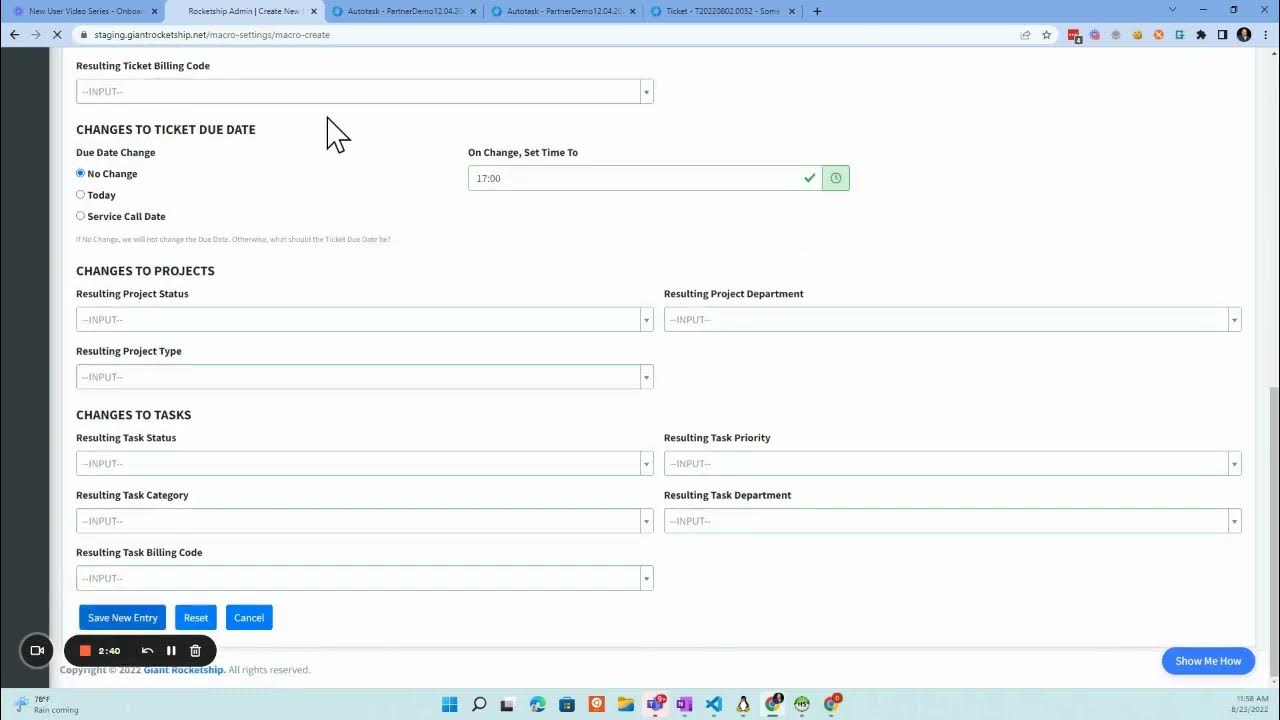 Using Macros inside Tickets - YouTube