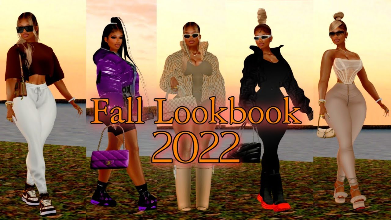 IMVU FALL LOOKBOOK 2022 + LINKS - YouTube