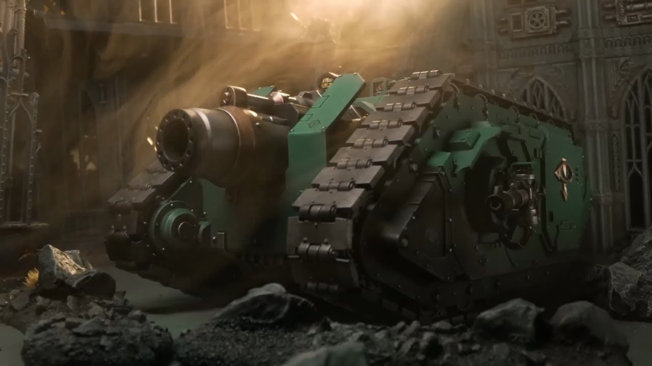 플라스틱 티폰 중전차 공개 트레일러! [the Typhon Heavy Siege Tank – Warhammer: The ...