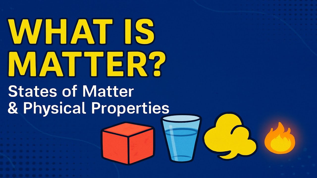 What Is Matter? | States of Matter & Physical Properties Explained ...