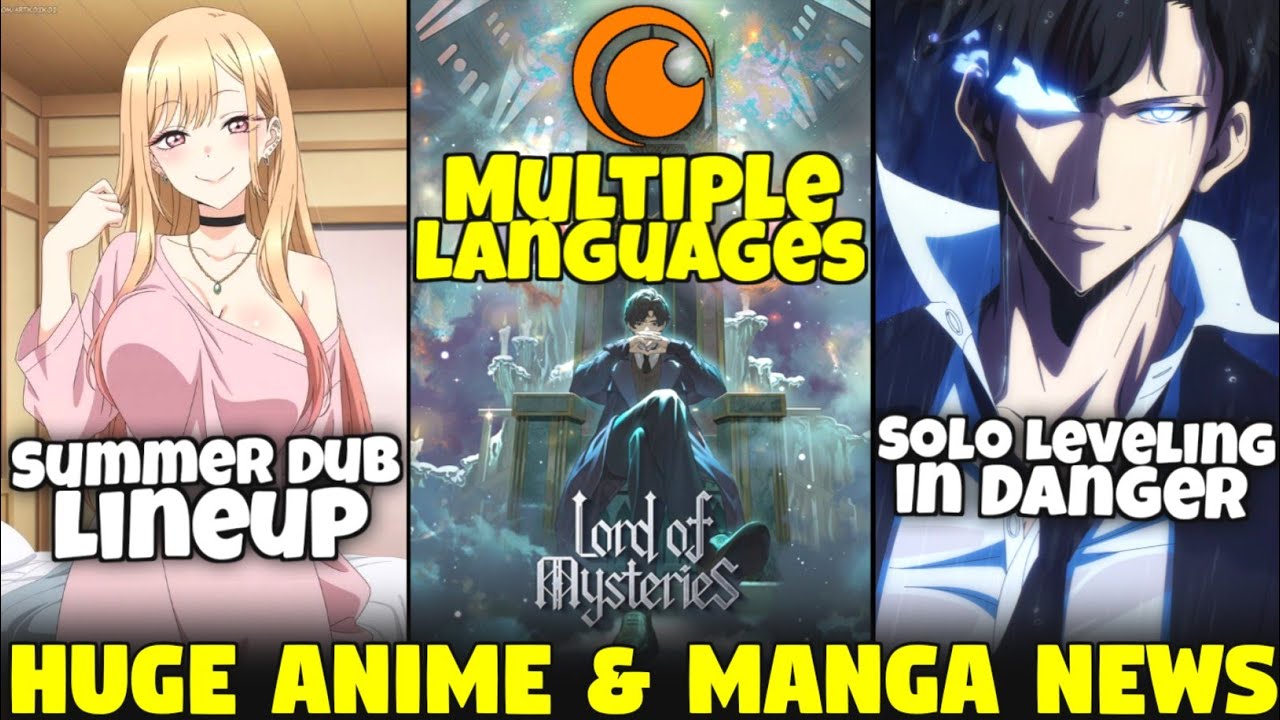 Upcoming Summer Dubs Anime! | Solo Leveling vs Lord of the Mysteries ...