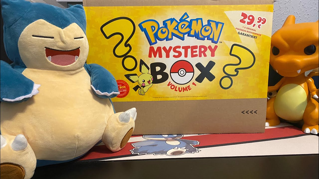 Meine erste Pokémon Mystery-Box 😱😱 Pokémon Box Opening - YouTube