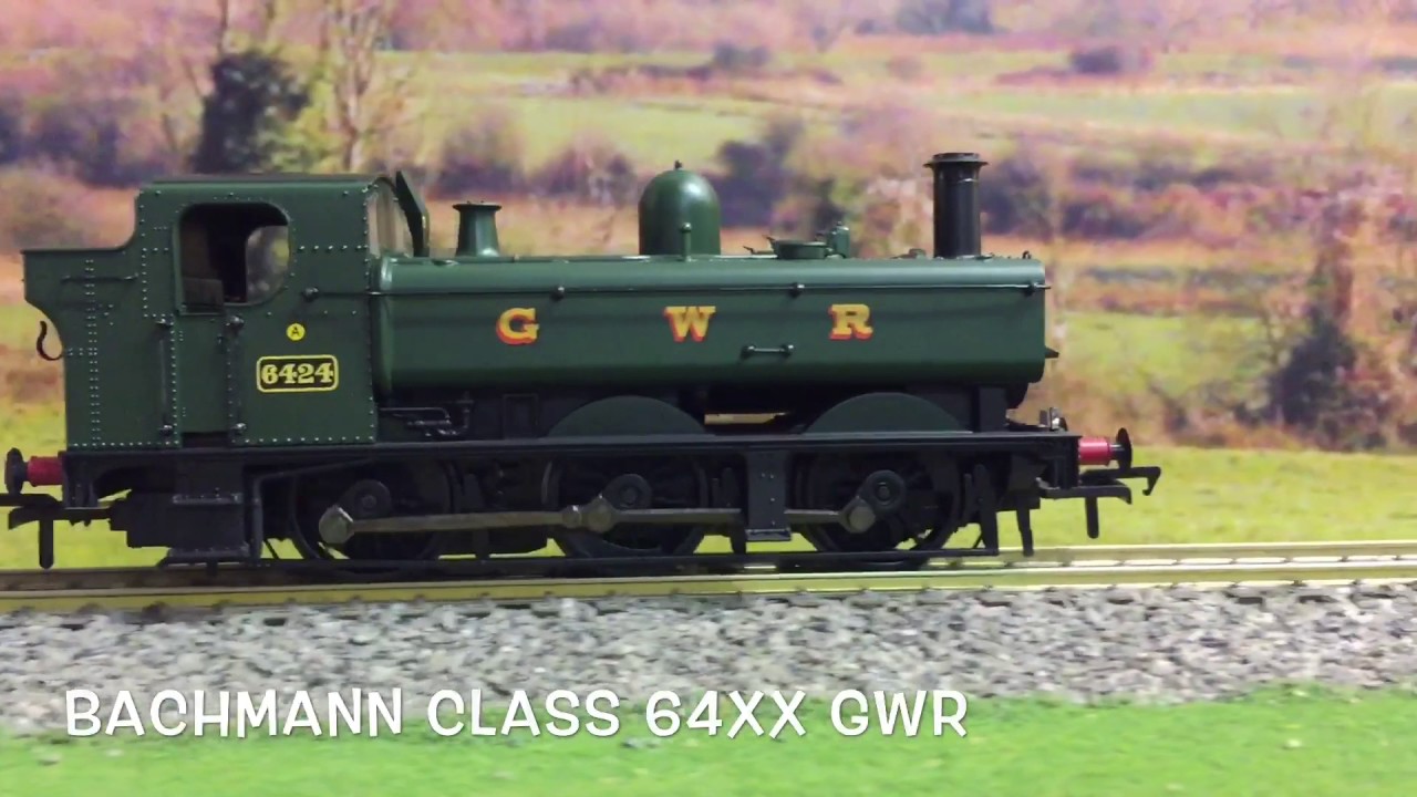 Bachmann 31-635A Class 64XX 6424 in GWR Green - YouTube
