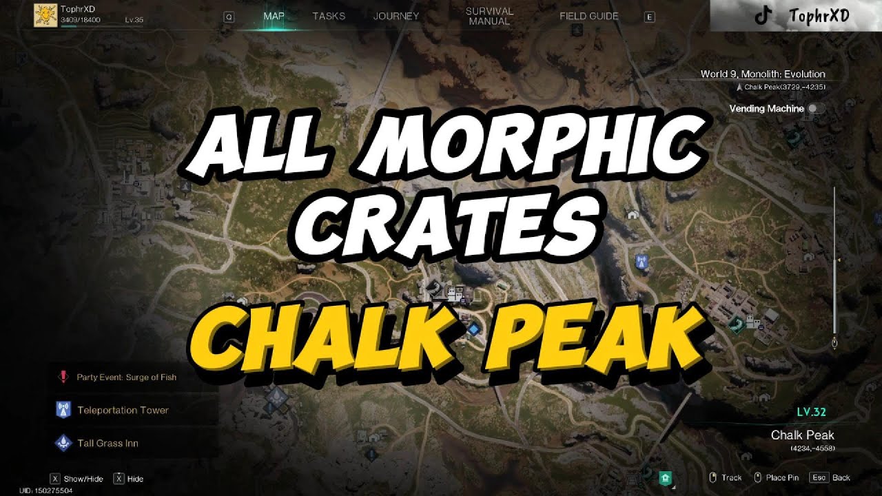 Once Human - Morphic Crate Locations - Chalk Peak - YouTube