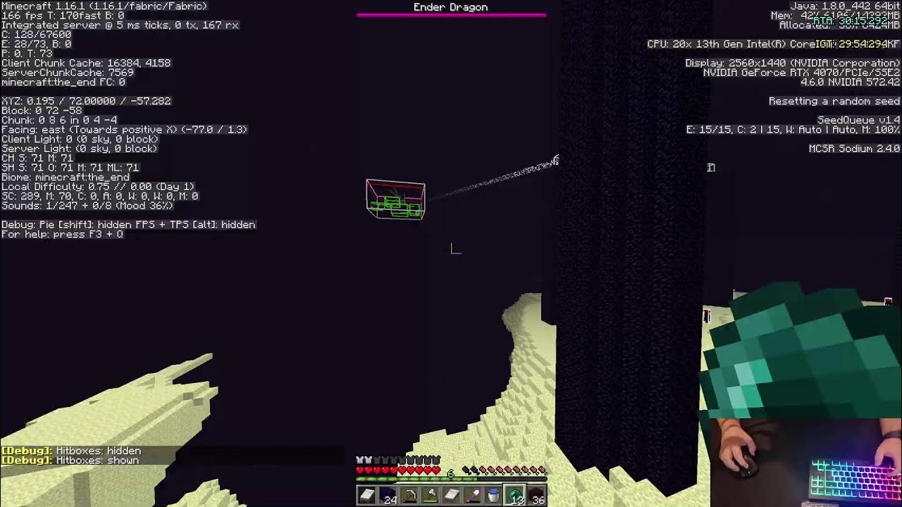 Minecraft RSG speedrunning going for sub-30 - YouTube