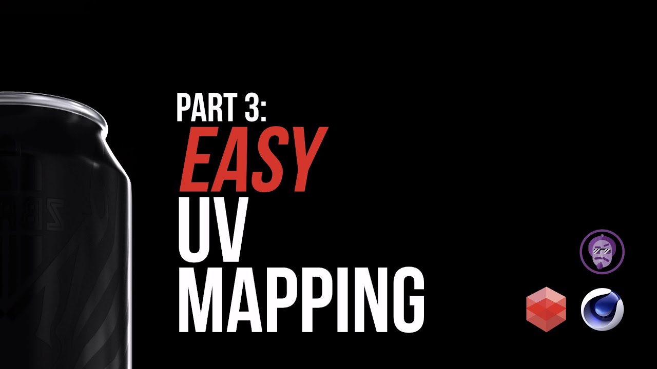 Cinema4D Basics - The Complete Beginners Guide to: EASY UV Mapping in ...