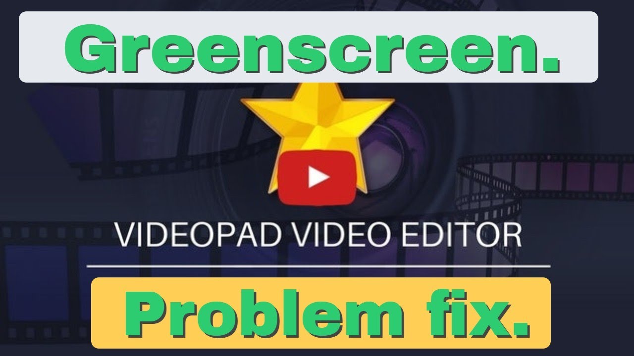 videopad greenscreen eyedropper not working - YouTube