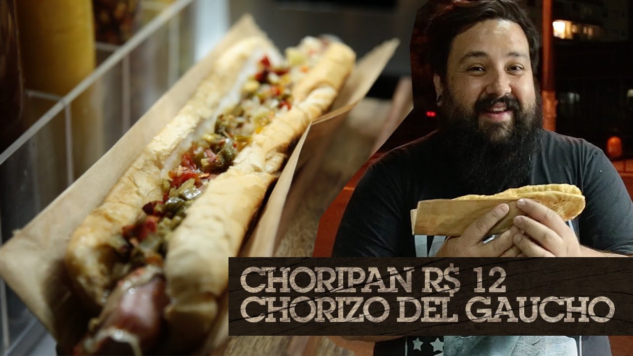 Choripan R$ 12,00 no Chorizo Del Gaucho #GSGPOA - YouTube