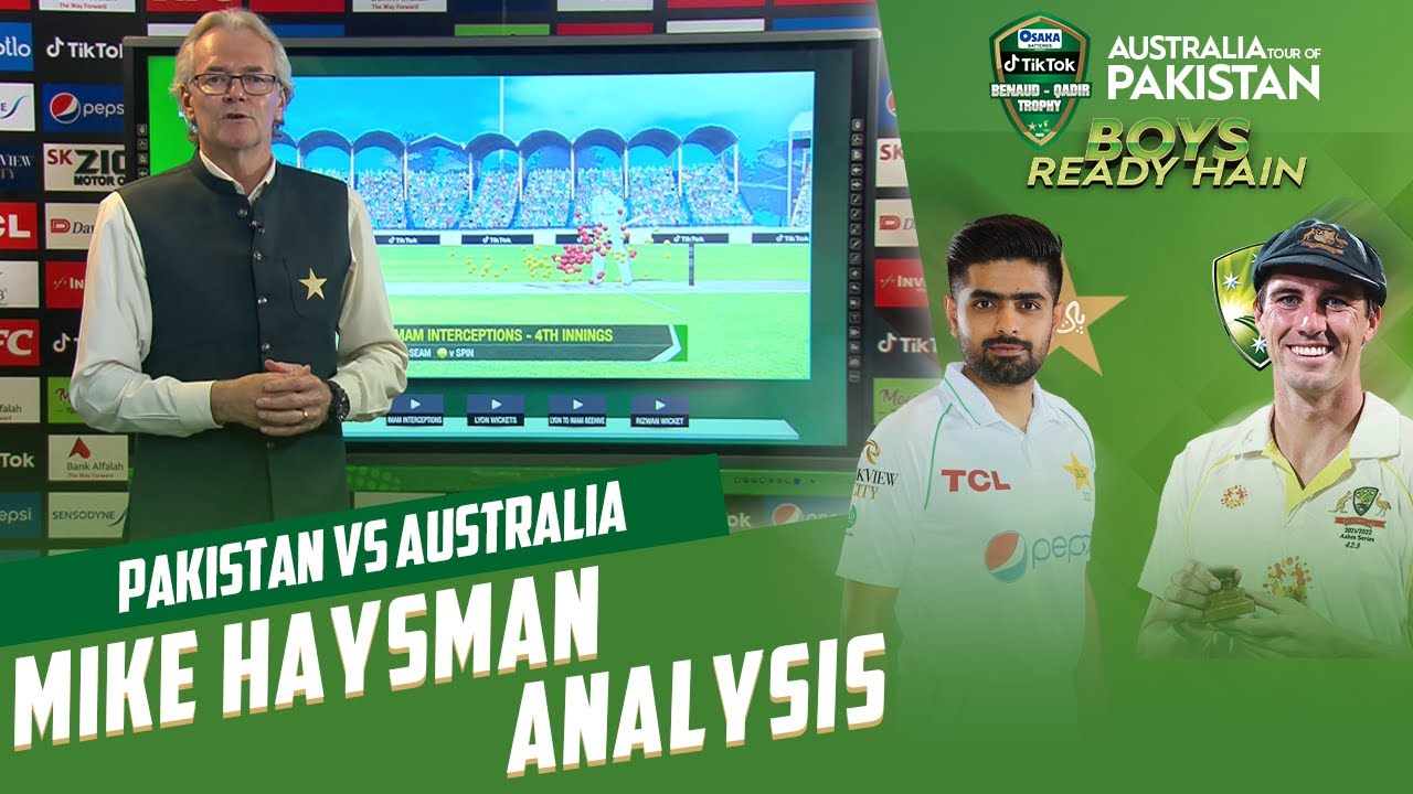 Mike Haysman's Analysis on Pakistan vs Australia 3rd Test Day 5 | PCB ...