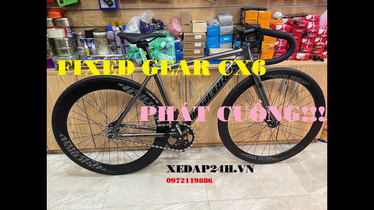 Xe đạp fixed gear Magicbros CX6 chính hãng - YouTube