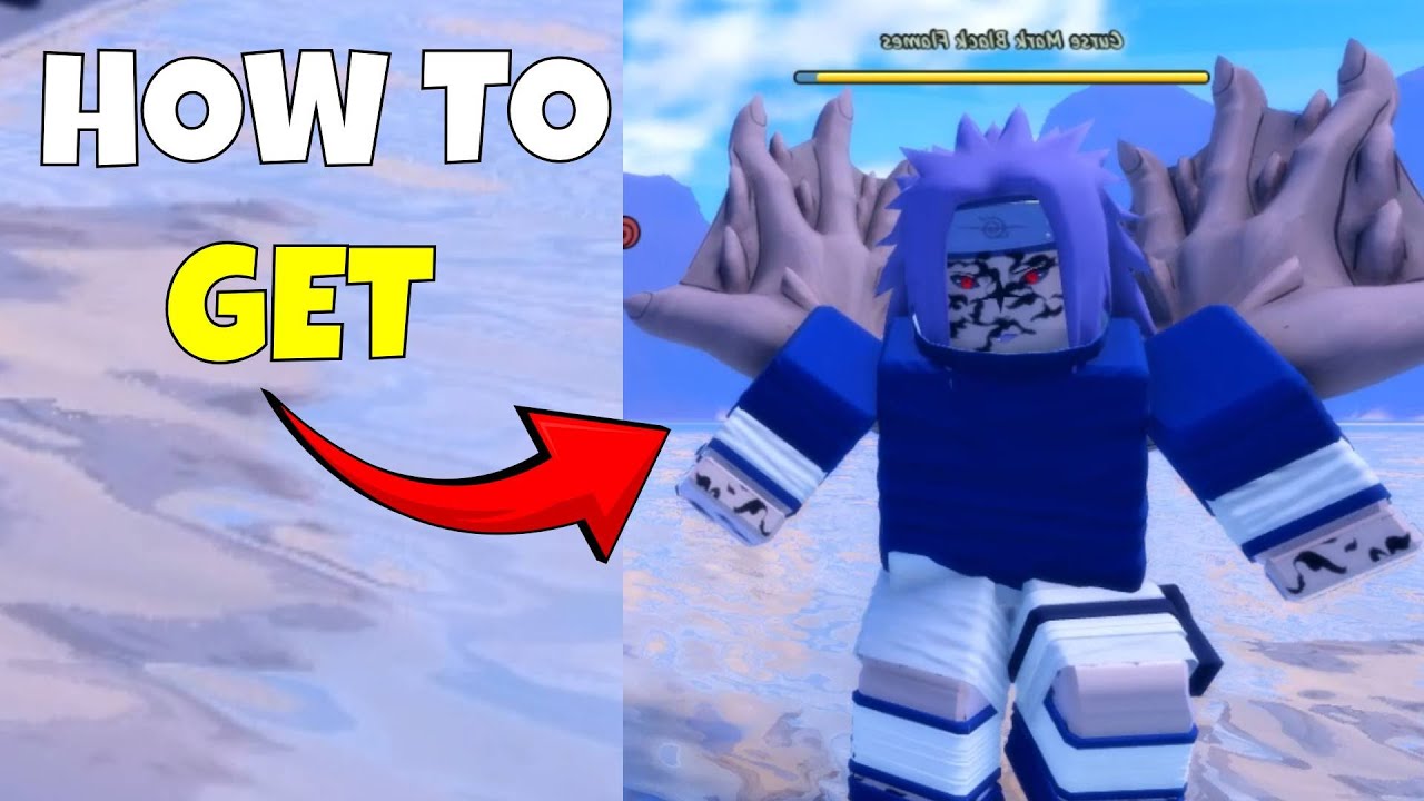 HOW TO GET CURSED MARKS MODE Bones,Black Flames (Ninja Time) - YouTube