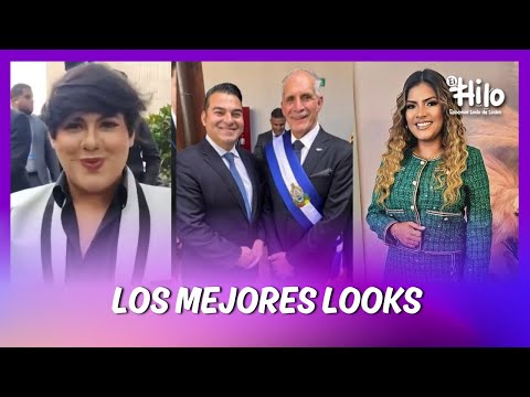 Los mejores looks de la toma de posesión del presidente Nasry Asfura