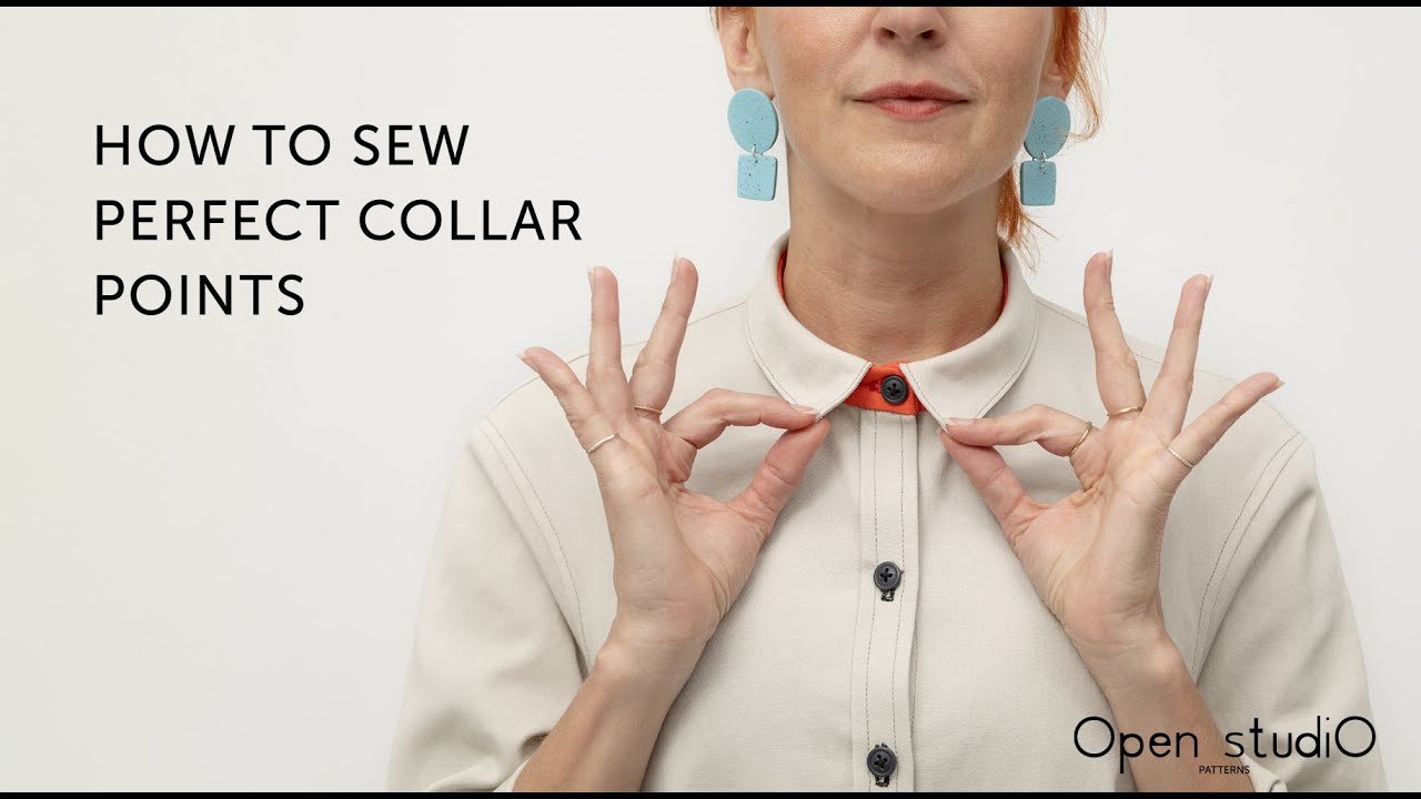 Sewing Tricks For Perfect Collar Points - YouTube