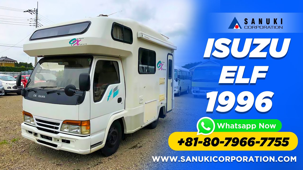 Isuzu ELF Japanese Camper | Isuzu Elf Campervan For Sale | Isuzu Elf ...