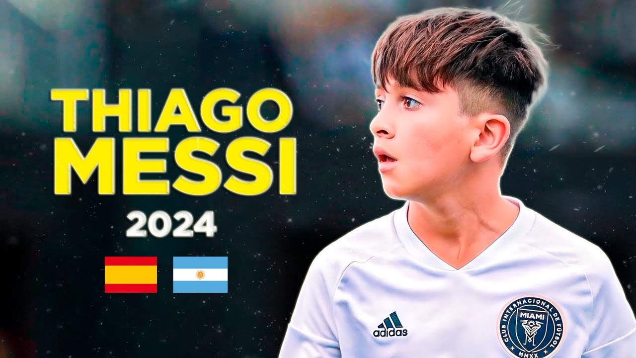 Thiago Messi 2024 Amazing Skills, Goals & Assists - Inter Miami || The ...