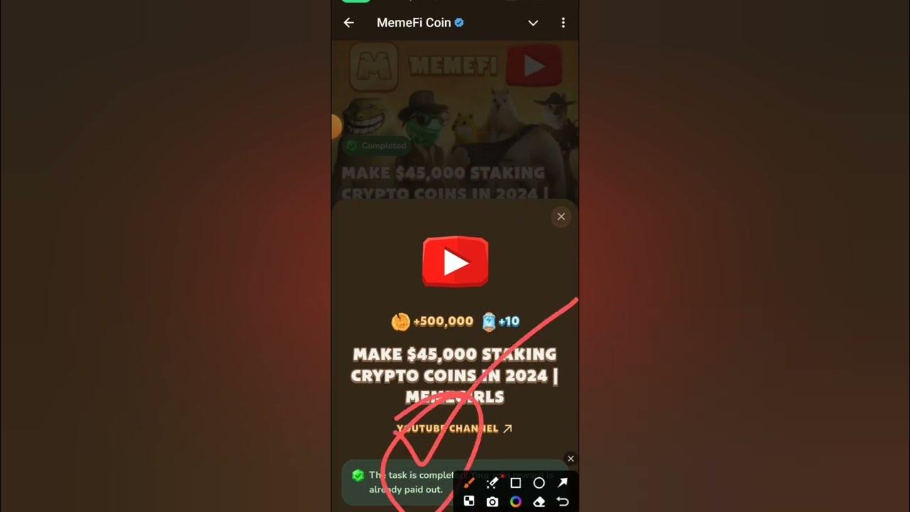 Make $45,000 Staking Crypto Coins In 2024 MemeFi Video Code | Today 22 August MemeFi Video Code ...
