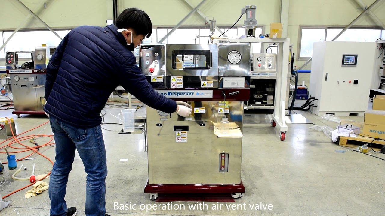 Suflux model NH500 for pilot scale HPH(High Pressure Homogenizer ...