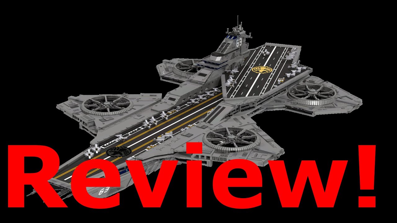 Helicarrier Review and Crash! Space Engineers - YouTube