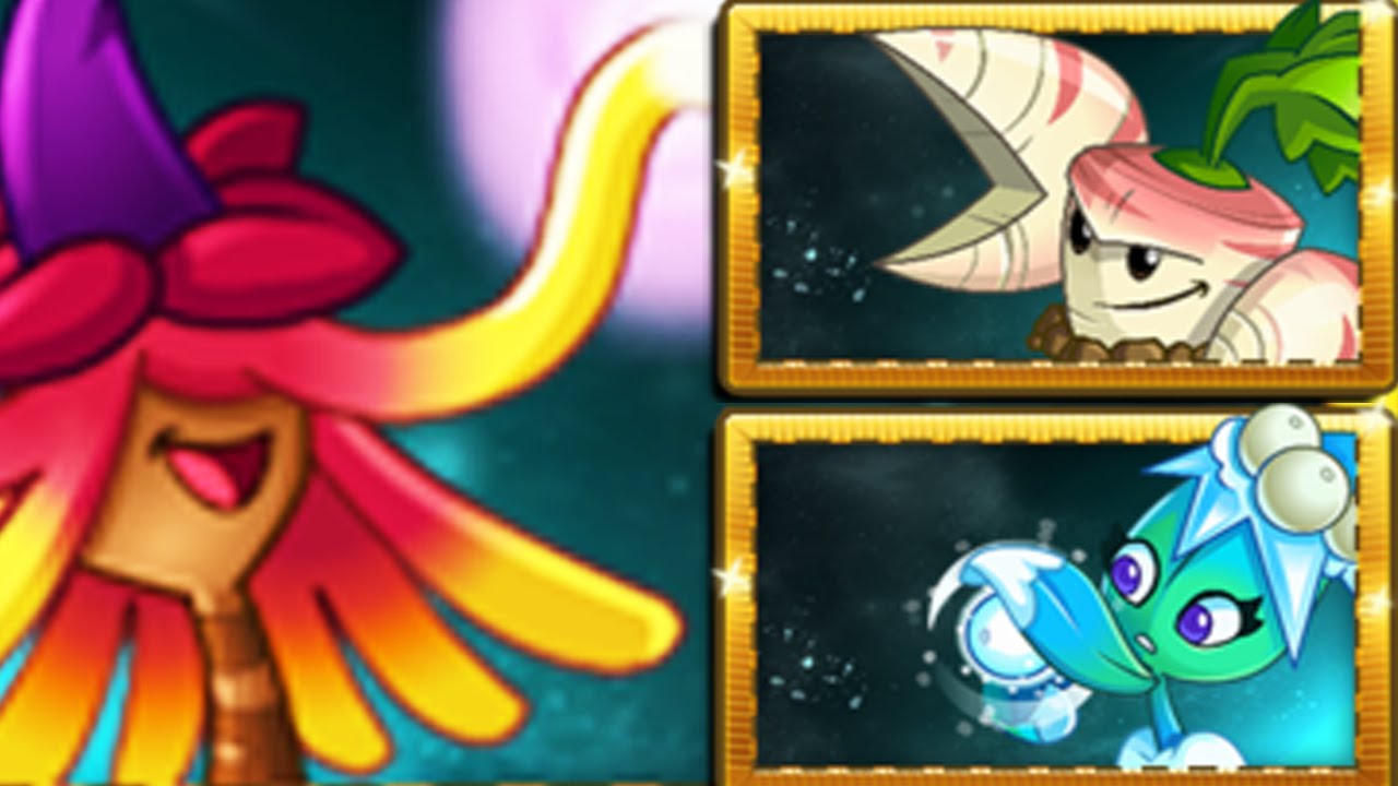 Plants vs Zombies 2 - New Plants Witch Hazel Parsnip Missile Toe Witch ...