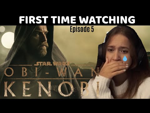 Crying over OBI-WAN KENOBI (2022) Episode 5 ☾ First Time Watching - YouTube