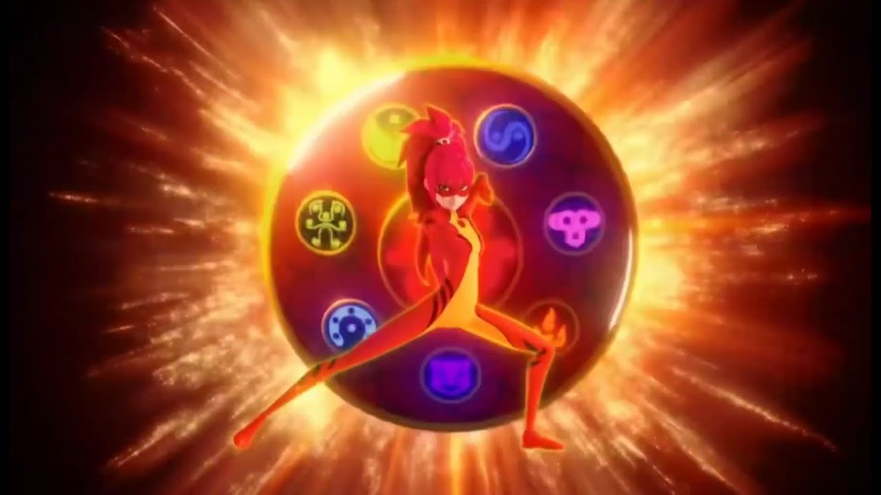 CLIP: Transformation De LADY DRAGON - Miraculous Shangai - YouTube