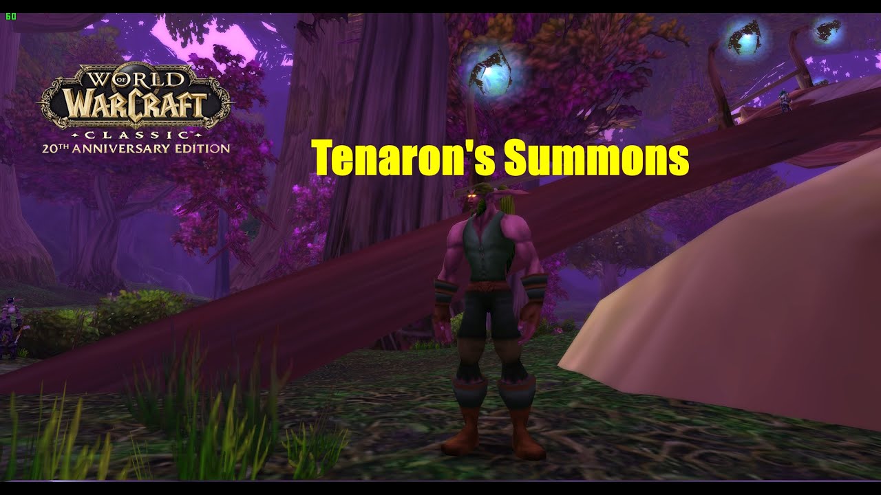 World of Warcraft. Quests - Tenaron's Summons - YouTube