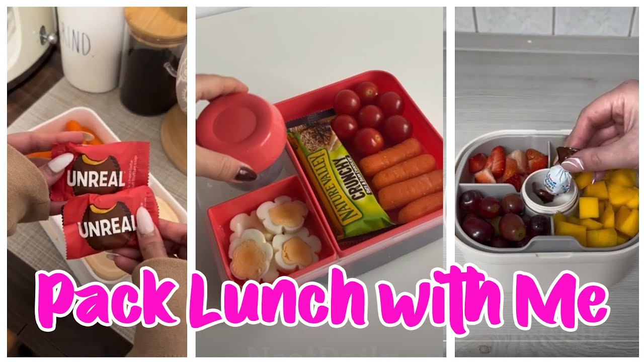 Lunch inspo! 🍚 Pack lunch With me🍱 ASMR Inspiration 🔊 TikTok ...