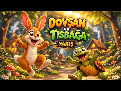 Dovşan və Tısbağa 🐰🐢 | Musiqili Nağıl | The Tortoise and the Hare Song