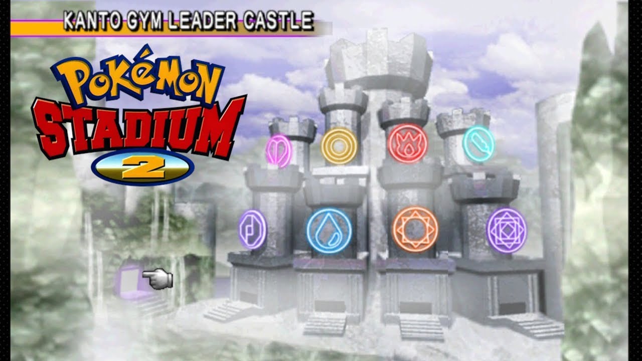 Time To Battle the Kanto Gym Leader Castle in Pokemon Stadium 2 - YouTube
