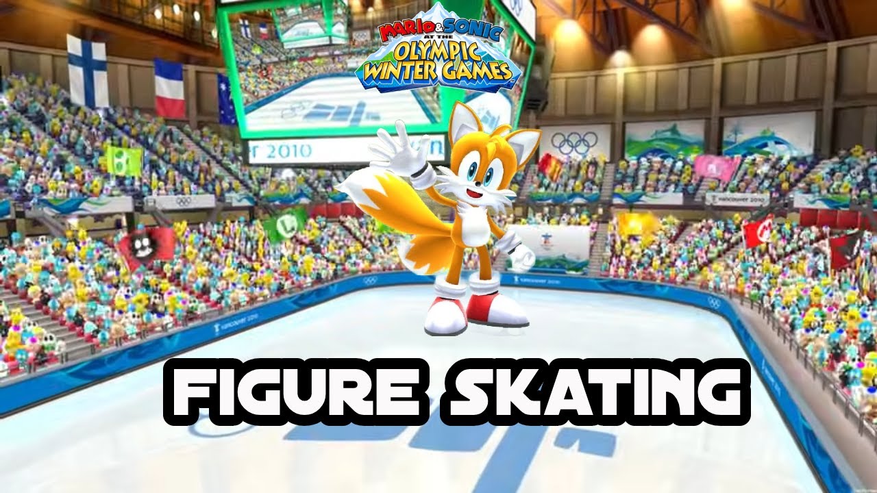 Mario & Sonic At The Vancouver 2010 Olympic Winter Games Figure Skating ...