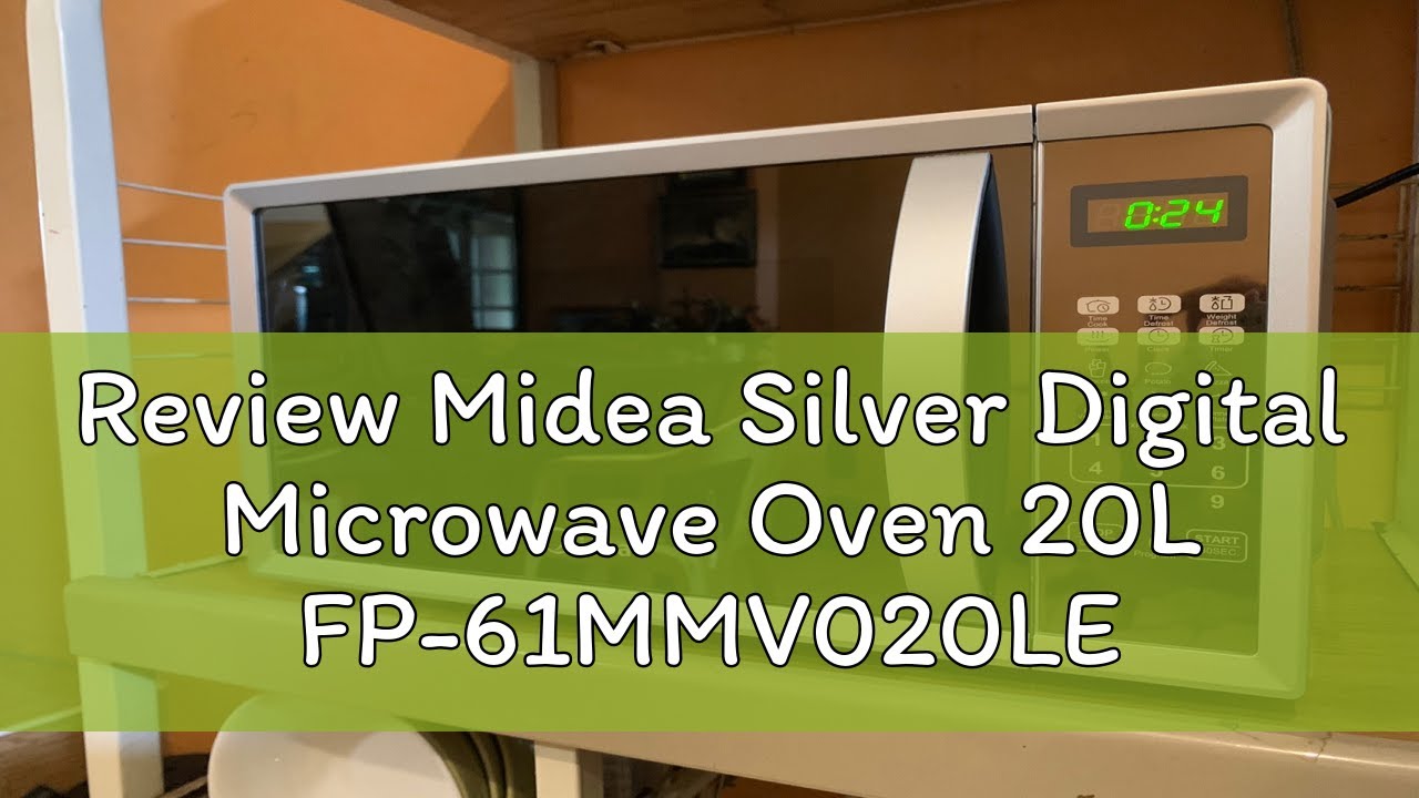 Review Midea Silver Digital Microwave Oven 20L FP-61MMV020LETH-S - YouTube