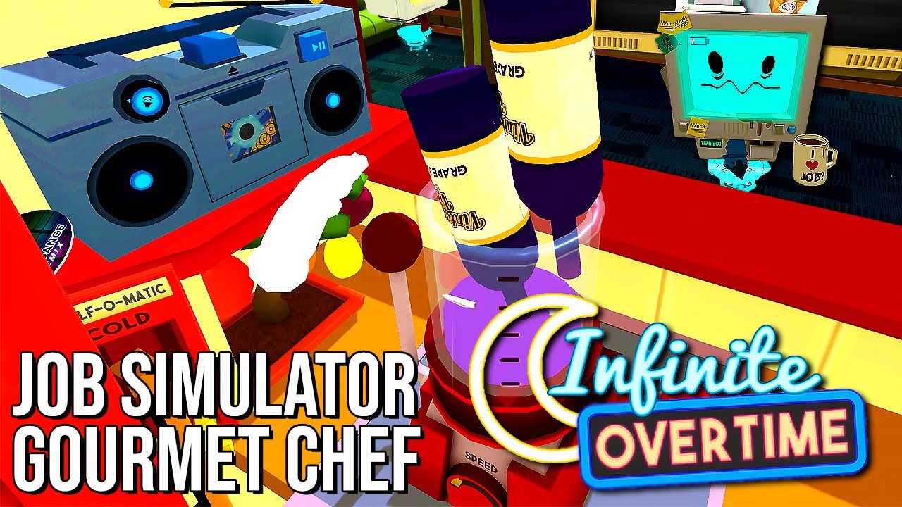 Job Simulator VR | Infinite Overtime | Gourmet Chef | 60FPS - No ...