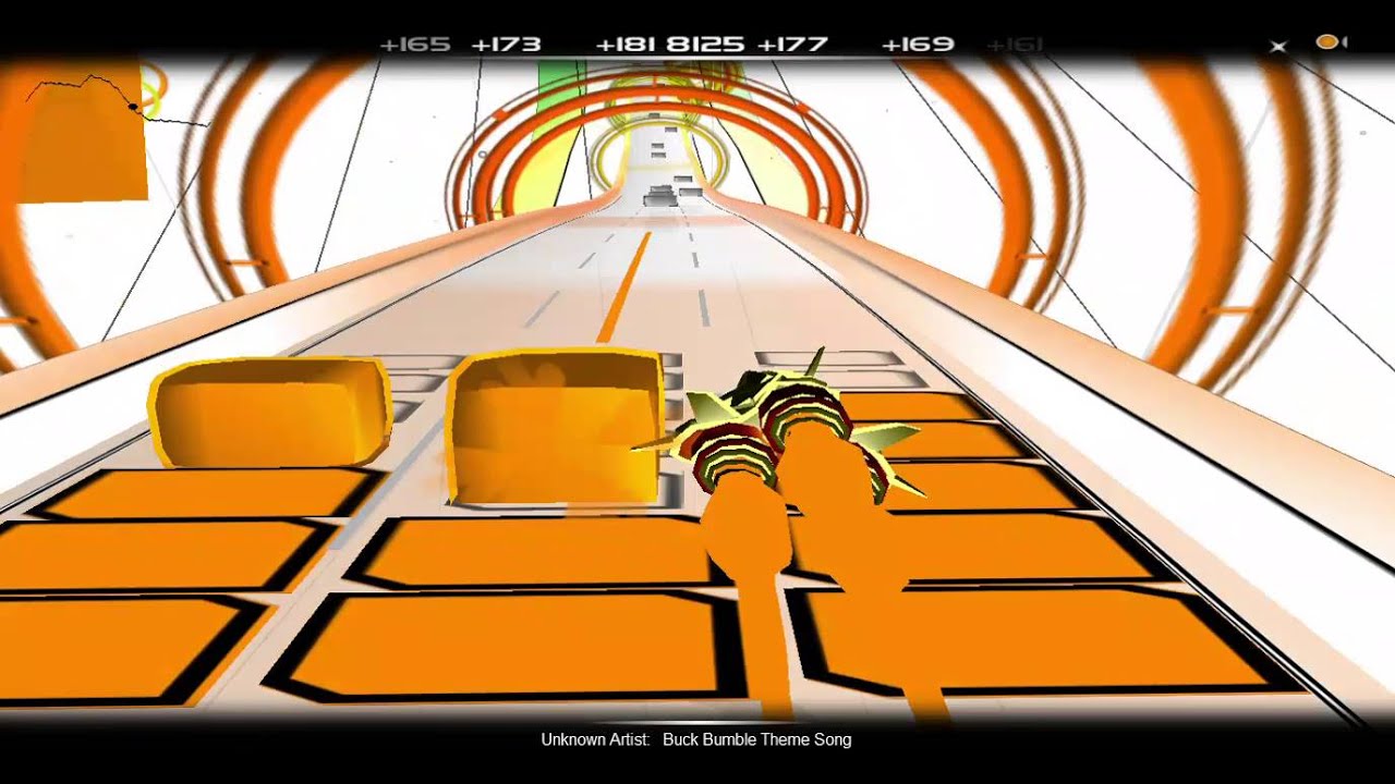 Audiosurf : Buck Bumble theme - YouTube