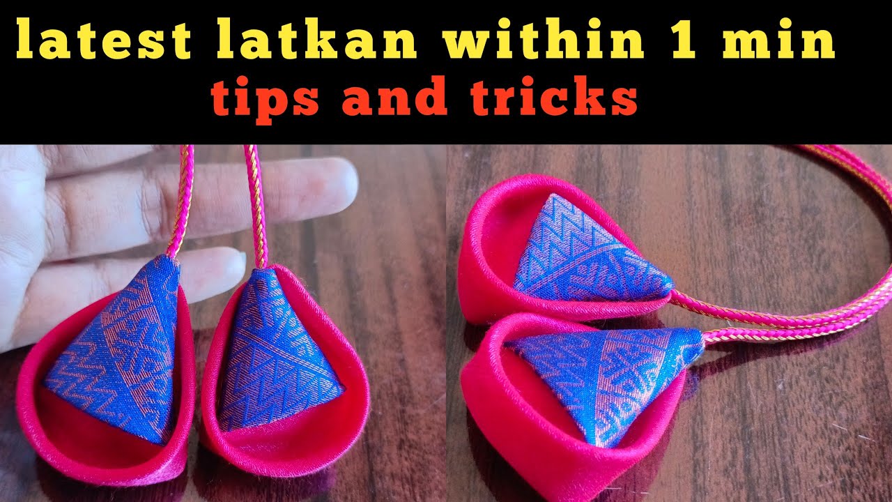 latkan making at home | Latkan design | Sewing Tutorial | Sony Creative ...