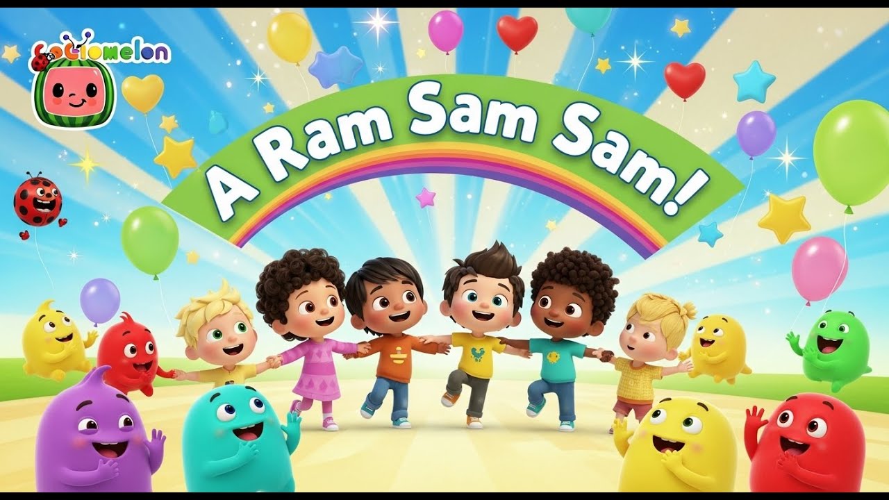 A Ram Sam Sam | Fun Nursery Rhyme for Kids & Toddlers - YouTube