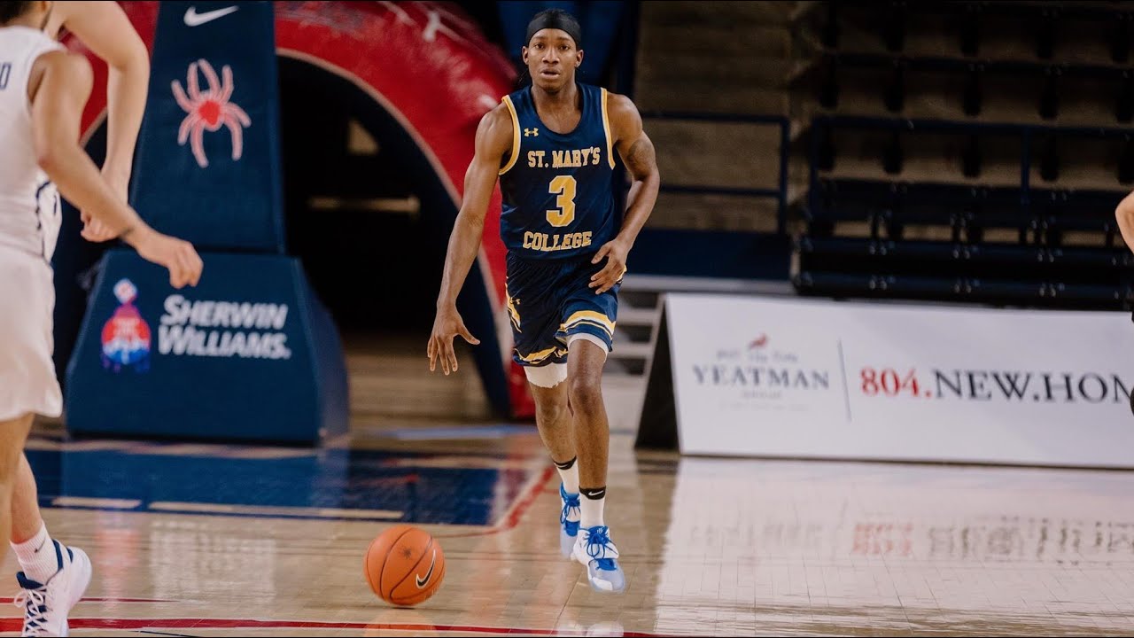Daryn Alexander 2021-22 Highlight Video St. Mary's College MBB - YouTube