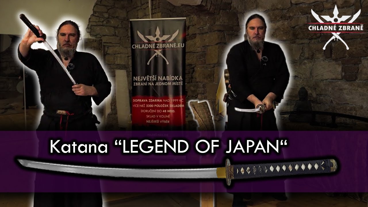 Luxusní katana LEGEND OF JAPAN - zkouška seku a recenze | JAKUB ZEMAN ...
