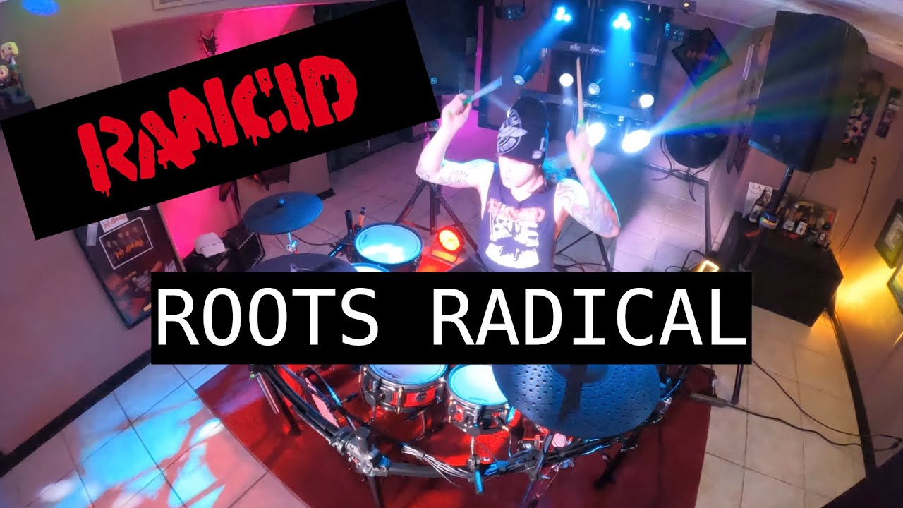 Derek Warwick Drum Cover | Rancid - Roots Radical - YouTube
