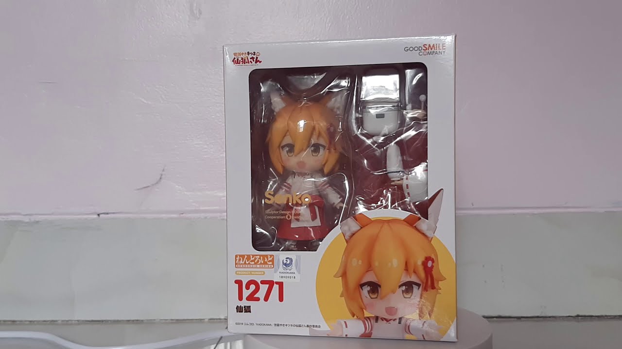 NENDOROID SENKO SAN BOX VIEW - YouTube
