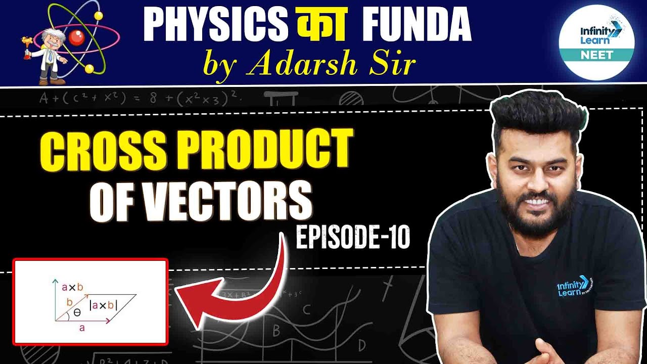 Learn Cross Product of Vectors - Episode 10 | Physics ka Funda | NEET ...