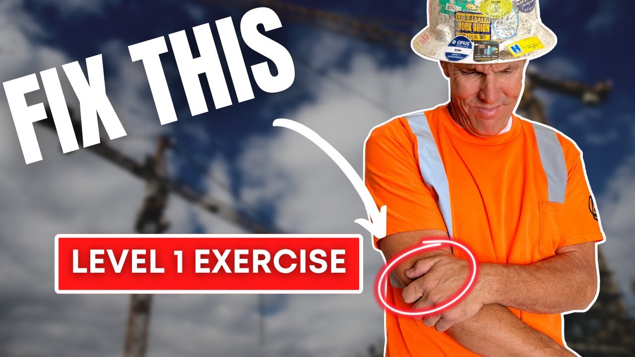 #1 Exercise for Construction Workers: ELBOW PAIN Relief! - YouTube