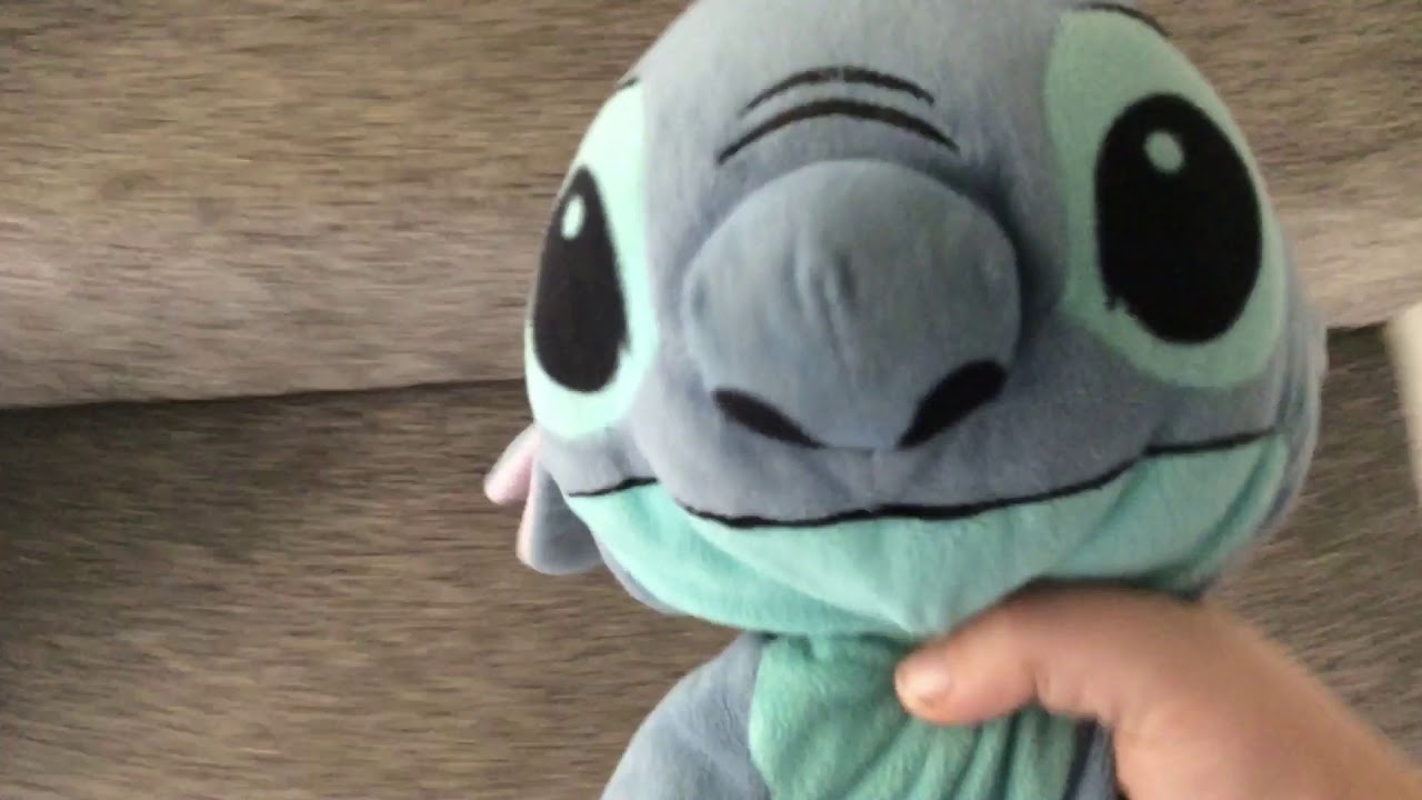Stitch wants his hand stamp while throwing tantrums - YouTube