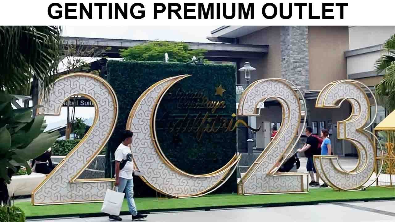 Genting Highland ramadhan sales at Genting Premium Outlet (GPO) - YouTube