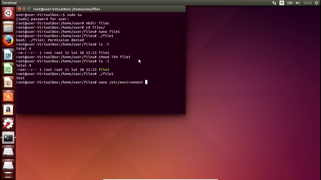 How To Execute A File And Use PATH Environment Variable In Ubuntu 14 04 How To Execute A File And Use PATH Environment Variable In Ubuntu 14 04