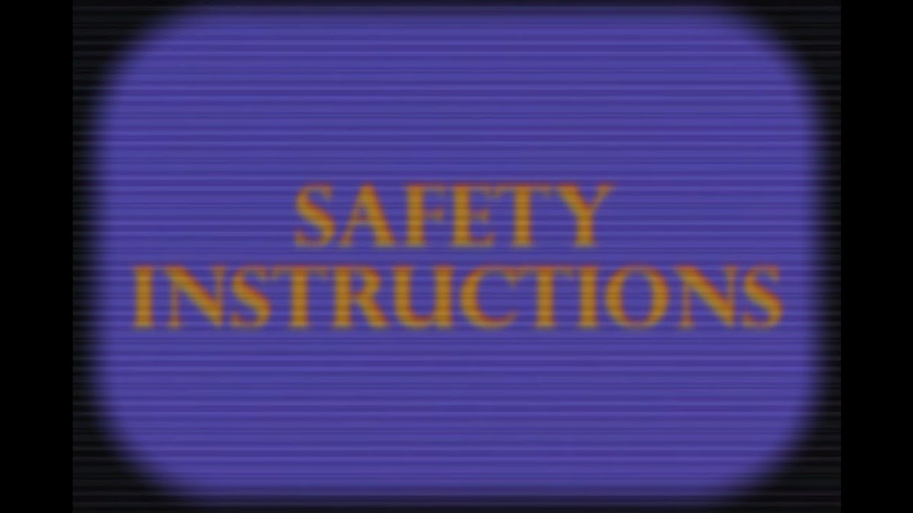 Video Cassette 1: Safety Instructions | The Man From The Fog 1.2 ...