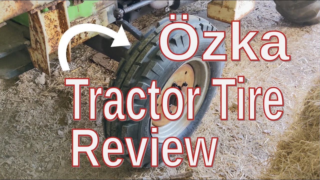 Ozka Front Tractor Tires – Review and TEST DRIVE – Deutz Fahr - YouTube