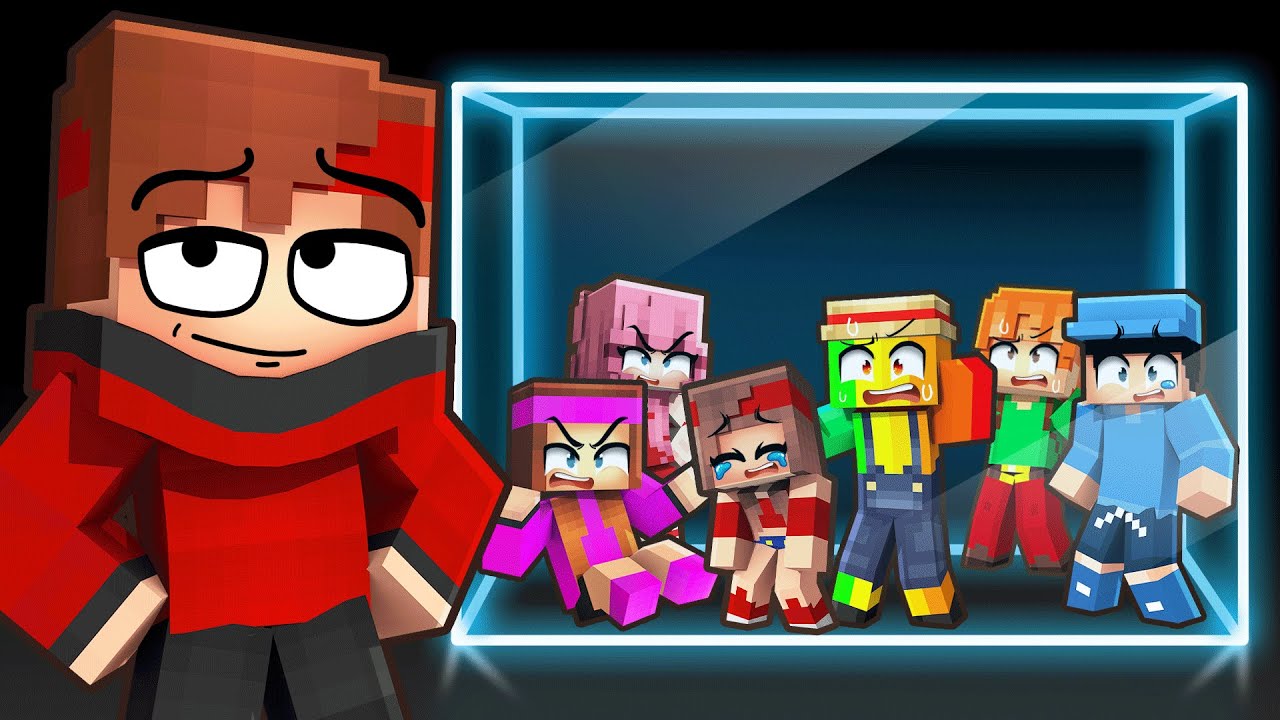 Talcado Enferme ses amis dans une BOÎTE pendant 24 heures sur Minecraft ...